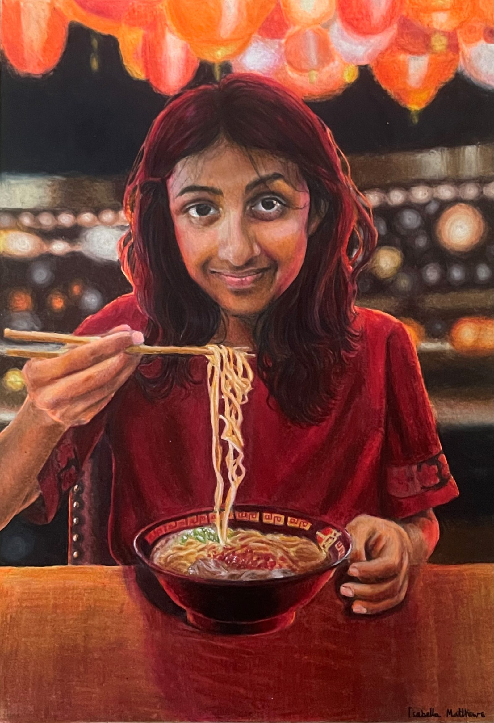 Caring portrait turns heads – International Grammar School Sydney