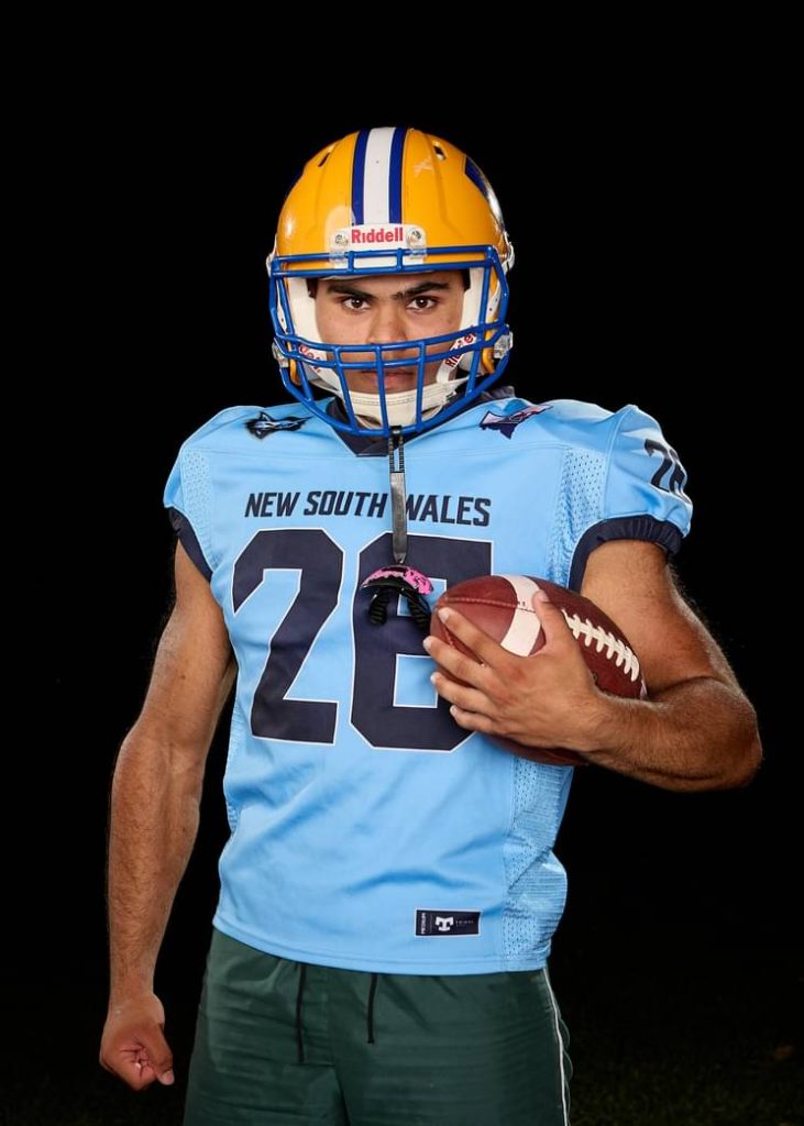 Ruari: gridiron’s rising star – International Grammar School Sydney