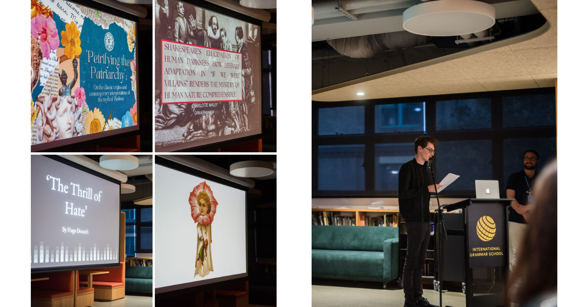 English Extension 2 Showcase – International Grammar School Sydney