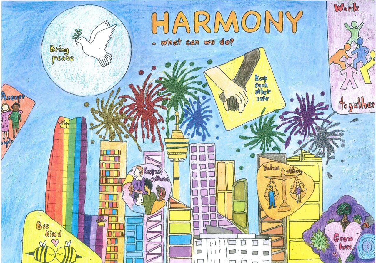 Students’ Harmony Day Poster Wins Accolade – International Grammar ...